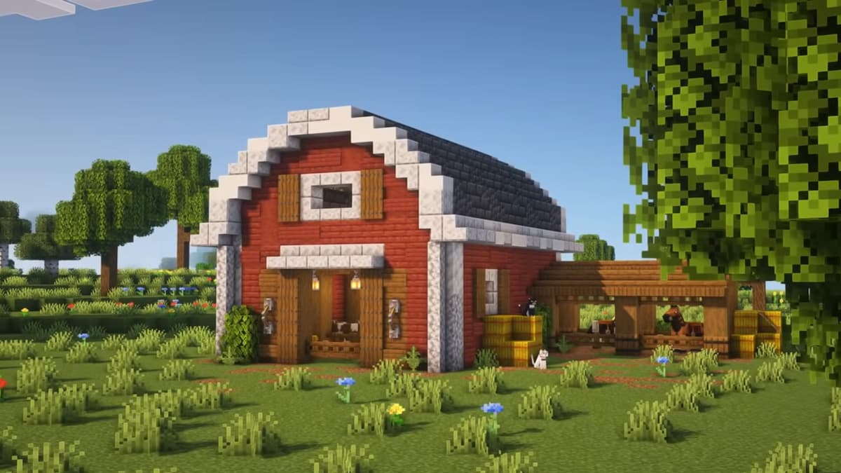 10 Unique Minecraft Barn Ideas Minecraft Vault